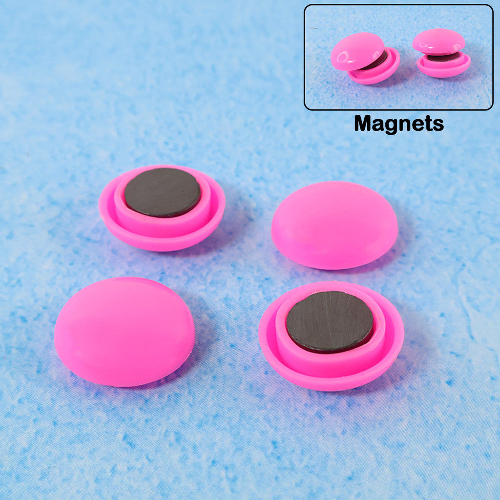 Round Fridge Magnets - (4 Pc Set) – ALL MY WISH