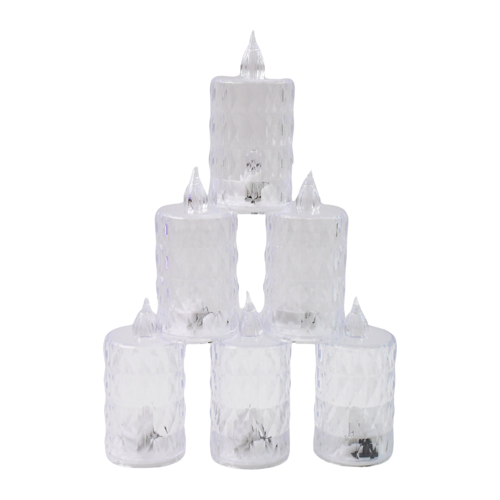 Led Crystal Effect Flameless Candle Light Set (5 Pc) – ALL MY WISH